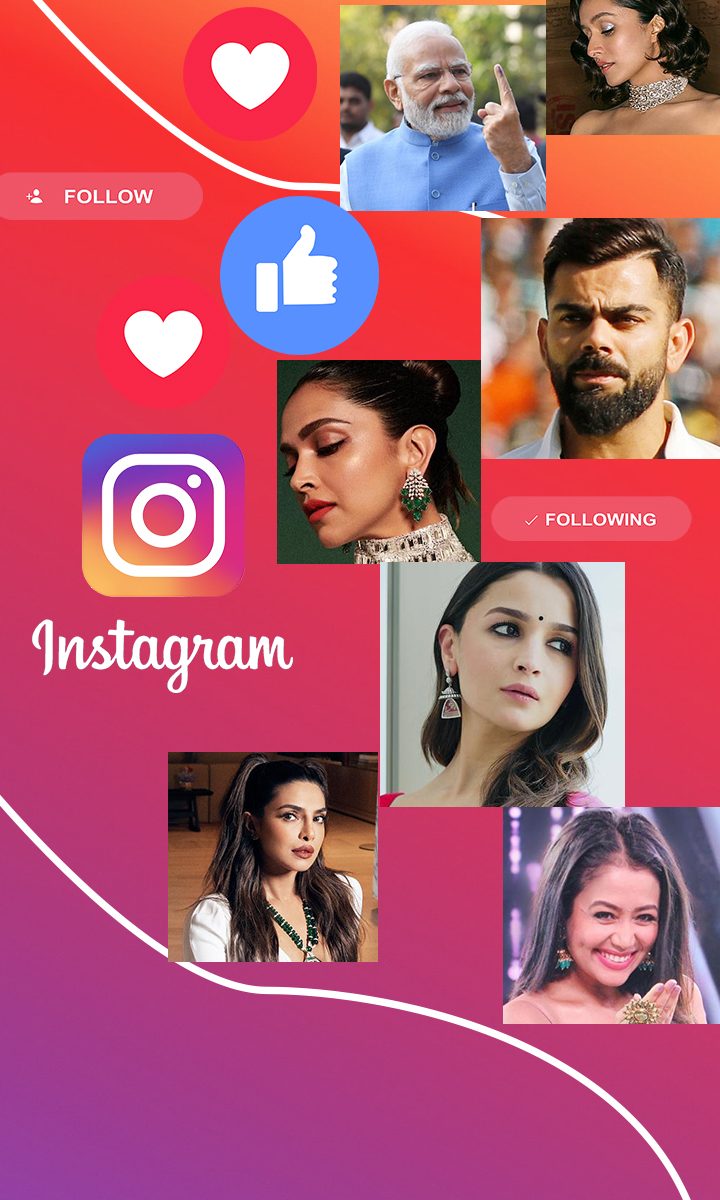 Indian Personalities with Most Followers on Instagram!